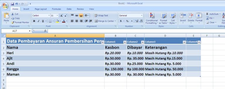 Mengenal Fungsi Logika Pada Excel Mengenal Fungsi Logika Pada Excel
